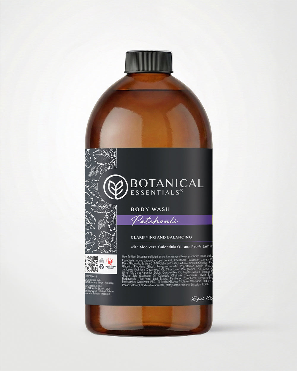Body Wash - Patchouli – Botanical Essentials