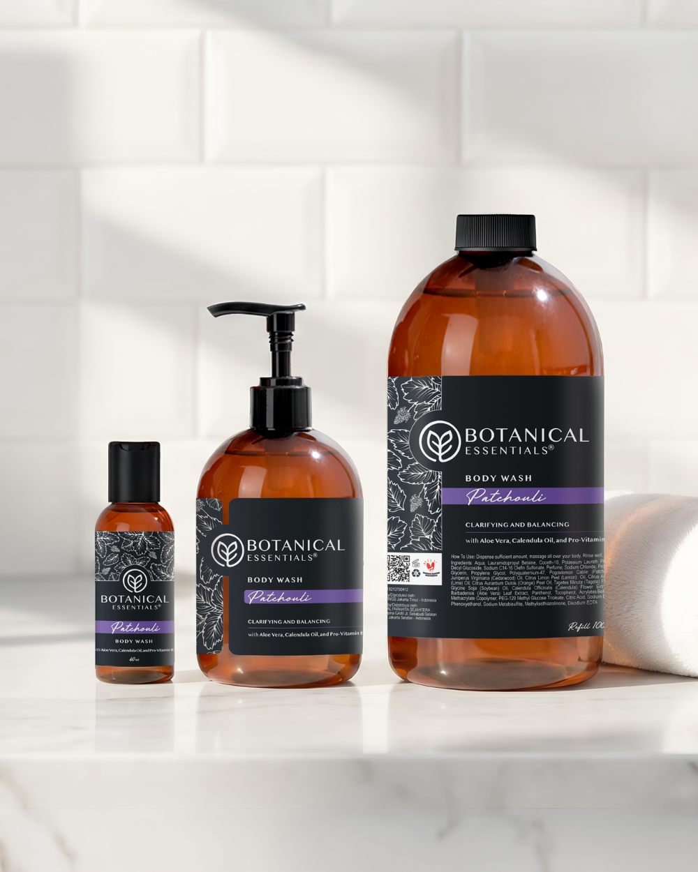 Body Wash - Patchouli – Botanical Essentials